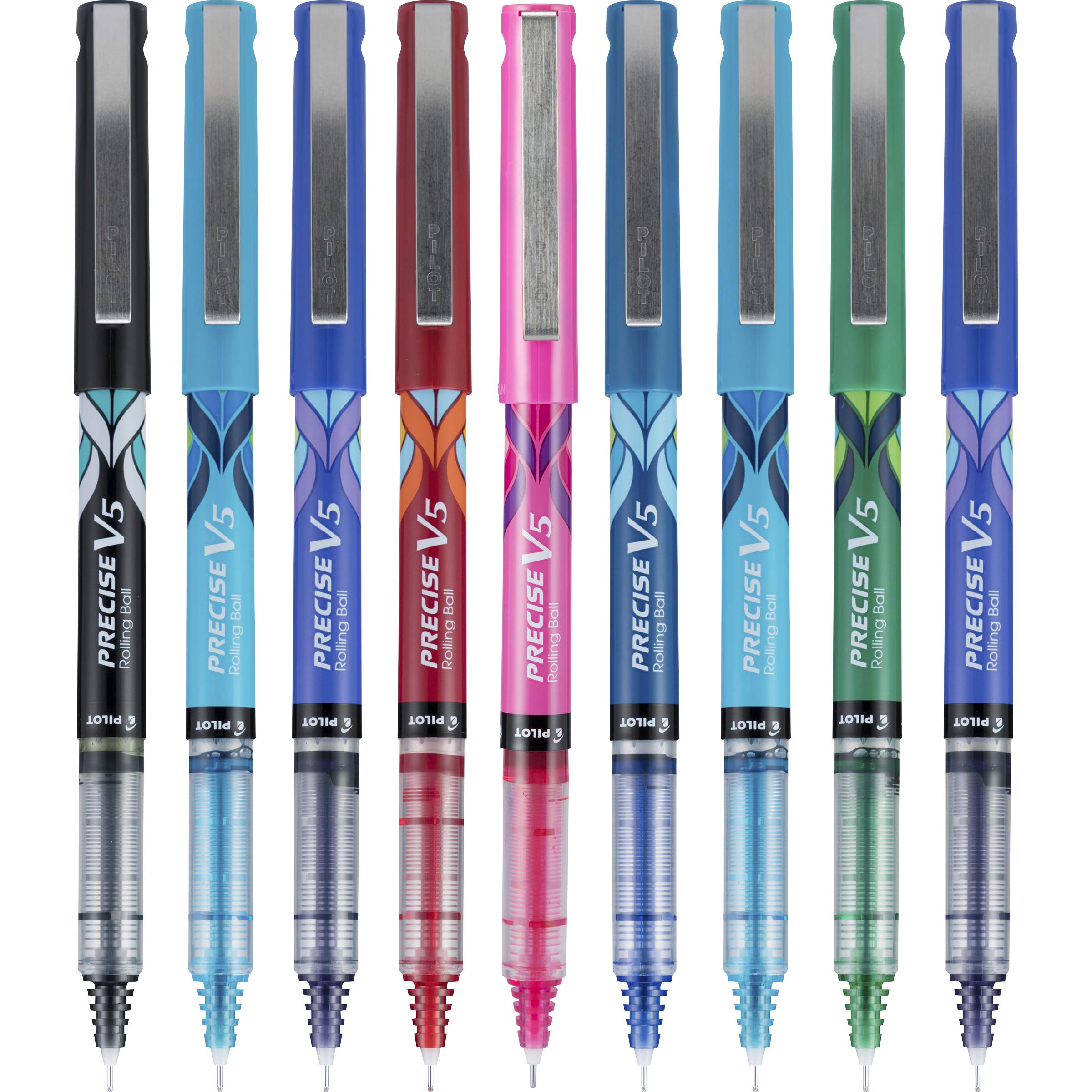 Mua PILOT, Precise V5 Deco Collection, Capped Liquid Ink Rolling Ball ...