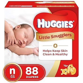 Huggies Little Snugglers Newborn, 88 Pieces: Amazon.co.uk: Health ...