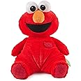 Amazon.com: GUND Sesame Street Official Oh So Snuggly Elmo Plush, Plush ...