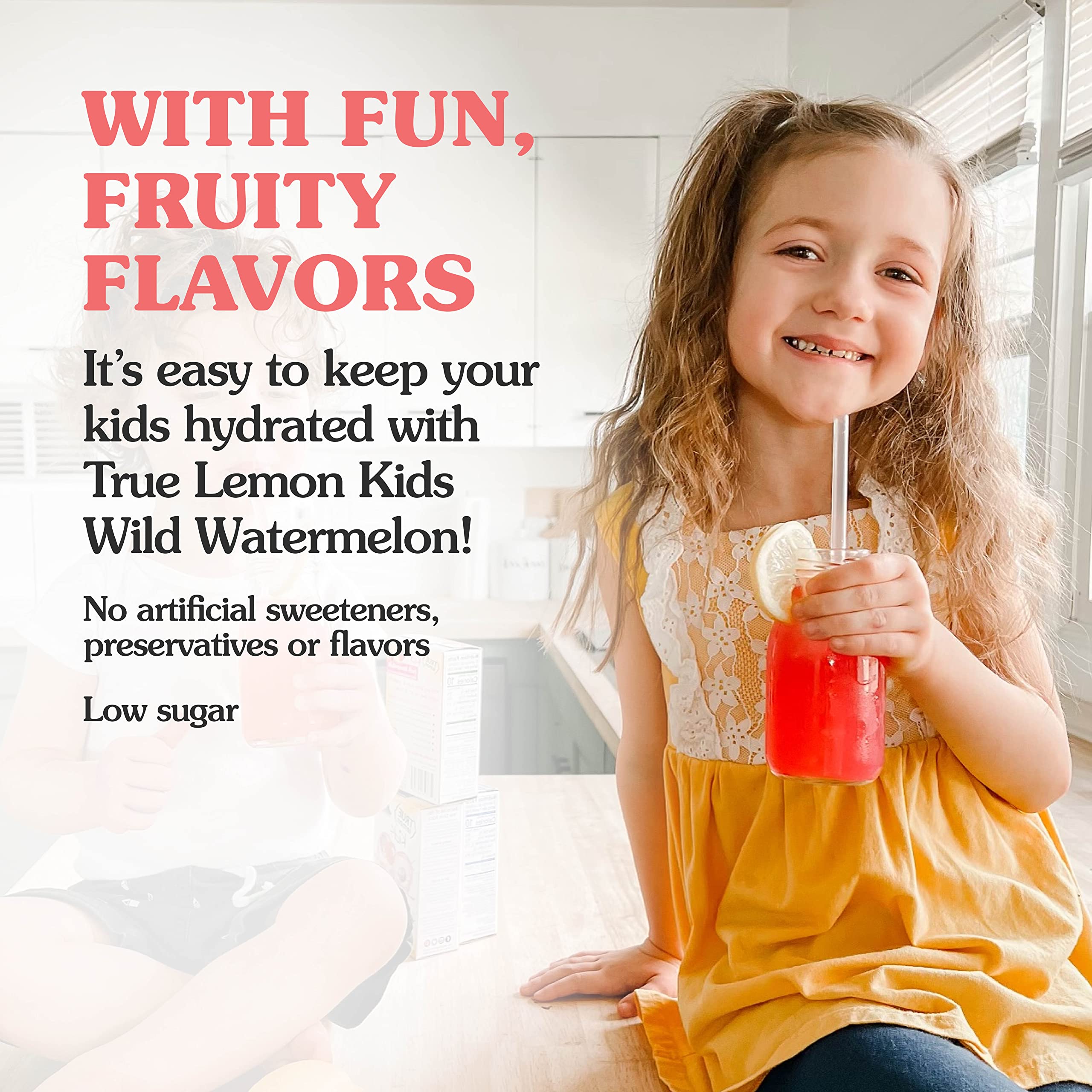 Mua TRUE LEMON KIDS Wild Watermelon (10 Packets) - Hydration for Kids ...