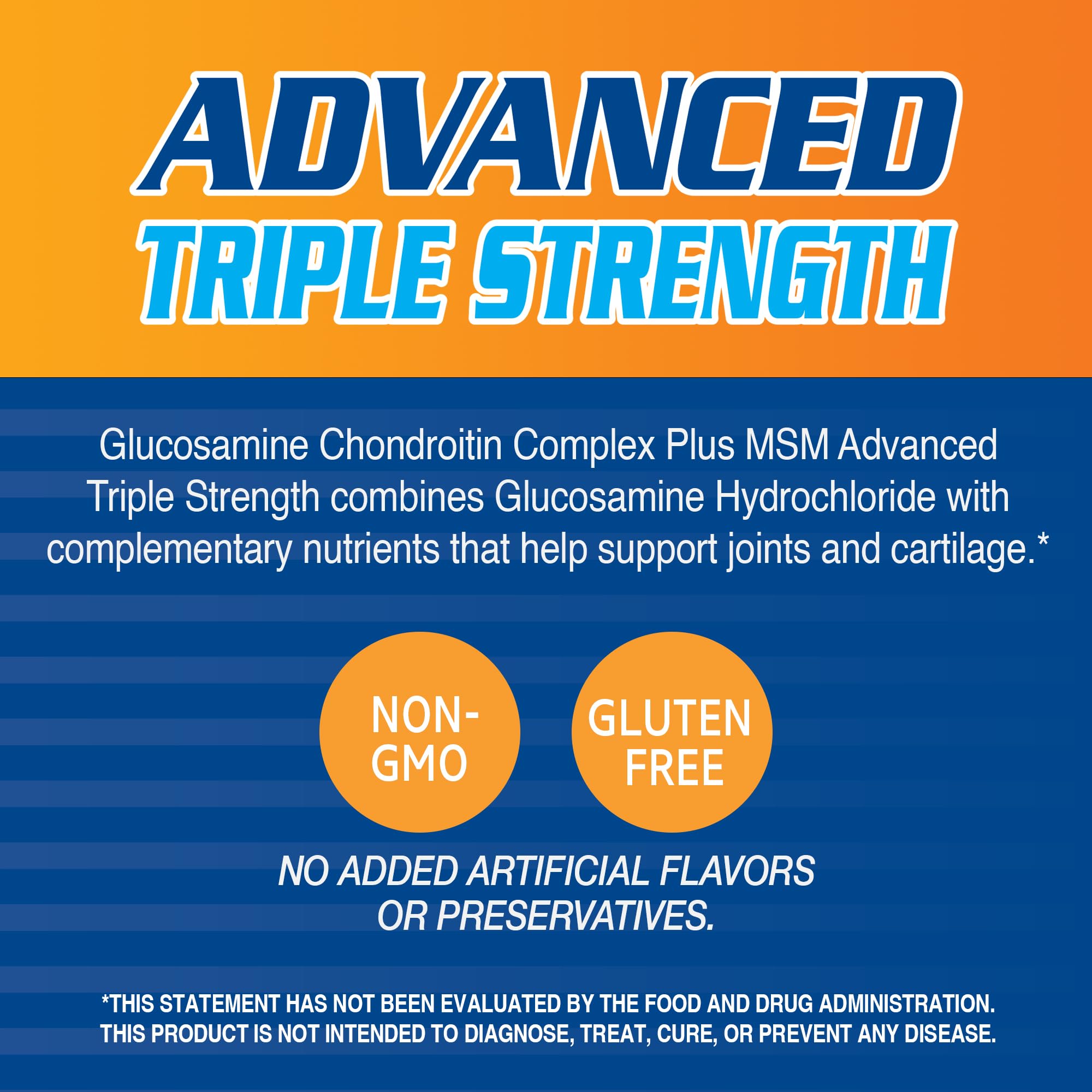 Mua 21st Century Glucosamine Chondroitin Complex Plus MSM Advanced Triple Strength Tablets, 120 ...