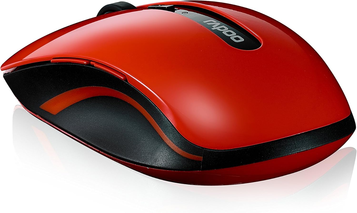 Rapoo 7200P 5GHz Wireless Optical Mouse Red - BigaMart