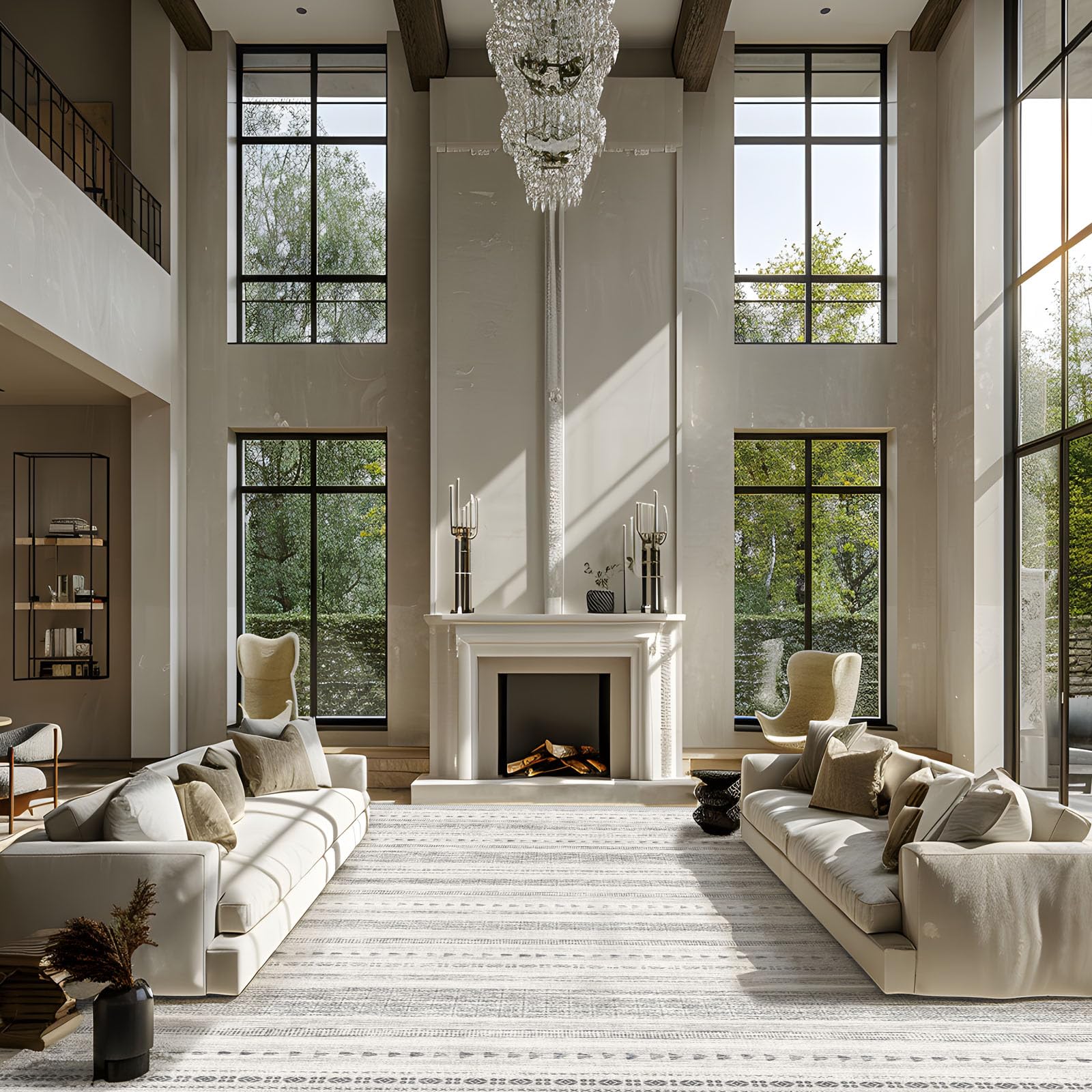 EISUROM 10x14 Large Area Rug: Soft Ultra Thin Machine Washable ...