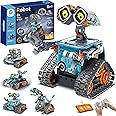 Amazon.com: Sillbird Robot Building Kit with Remote Control STEM Gifts ...