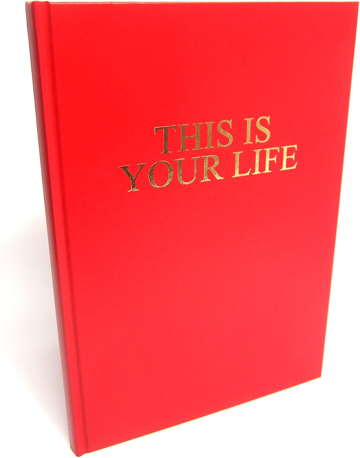 A4 This is Your Life, Gold Embossed Memory Album, Scrapbook, Photo ...