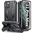 Amazon.com: FNTCASE for iPhone 11 Pro-Max Case: Rugged Shockproof Protective Cases with ...