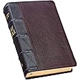 KJV Holy Bible, Giant Print Standard Size Premium Full Grain Leather Red Letter Edition - Thumb ...
