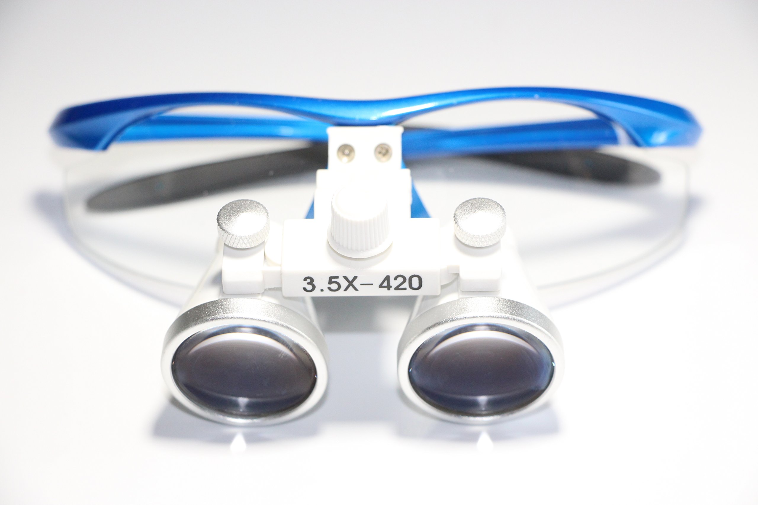 Mua Dental Power Dental Binocular Loupes 3.5X 420mm + LED Head Light ...