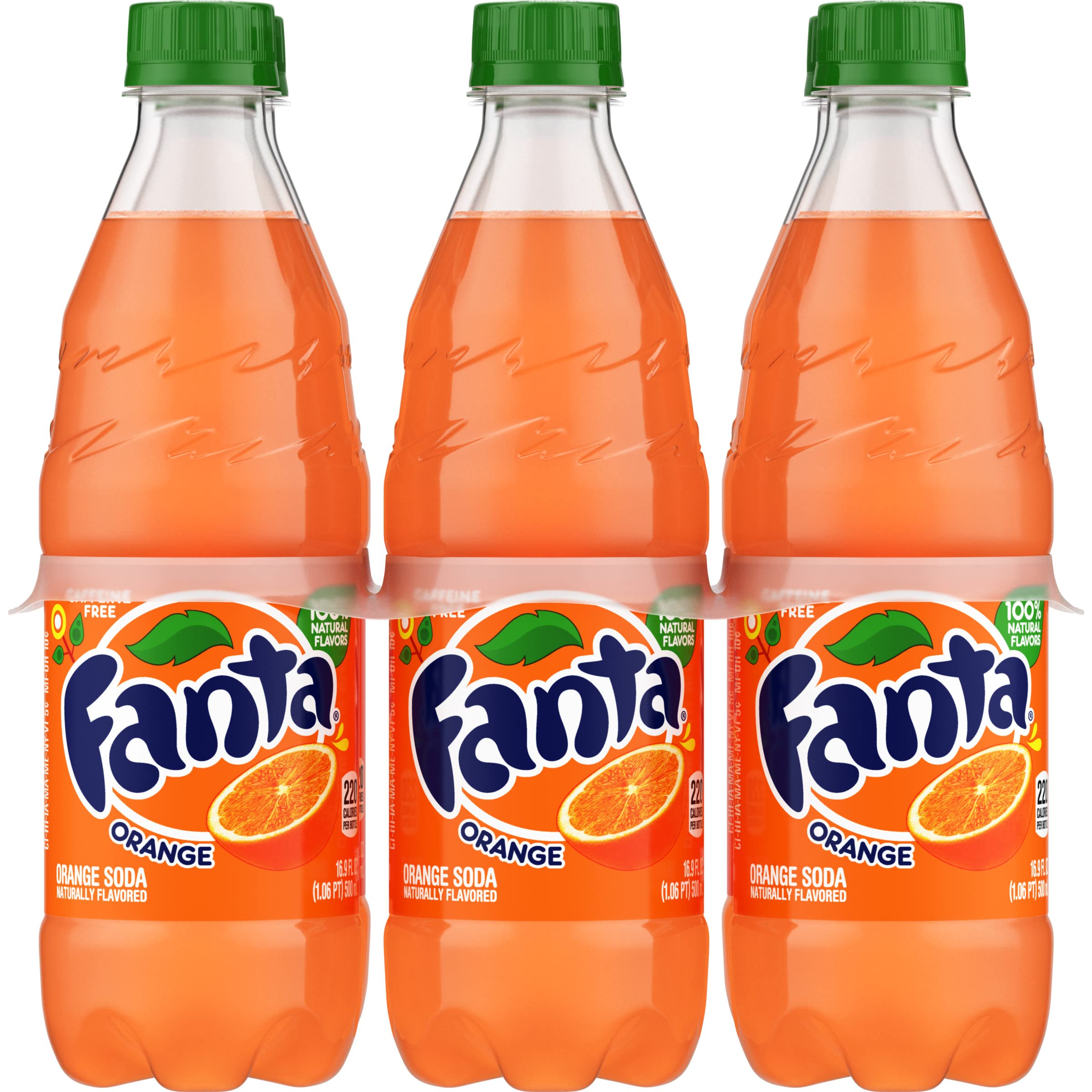 Mua Orange Soda Fruit Flavored Soft Drink, 16.9 fl oz, 12 Pack trên ...