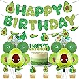 Amazon.com: Avocado Themed Birthday Party Decorations Supplies with ...