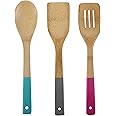 Amazon.com: Core Bamboo Bamboo and Silicone 3-Piece Utensil Set, Los ...
