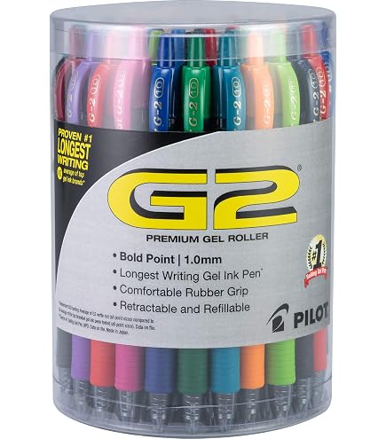Pens Ballpoint Pilot G2 Mini Premium Retractable Gel Ink Rolling Ball ...