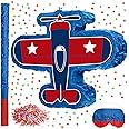 Amazon.com: Jenaai Airplane Pinata 16 x 12 X 3 Inch Plane Pinata Bundle ...