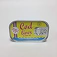 Icelandic Cod Liver Wild Caught (Foie de Morue) 4oz. (Pack of 12 CANS ...