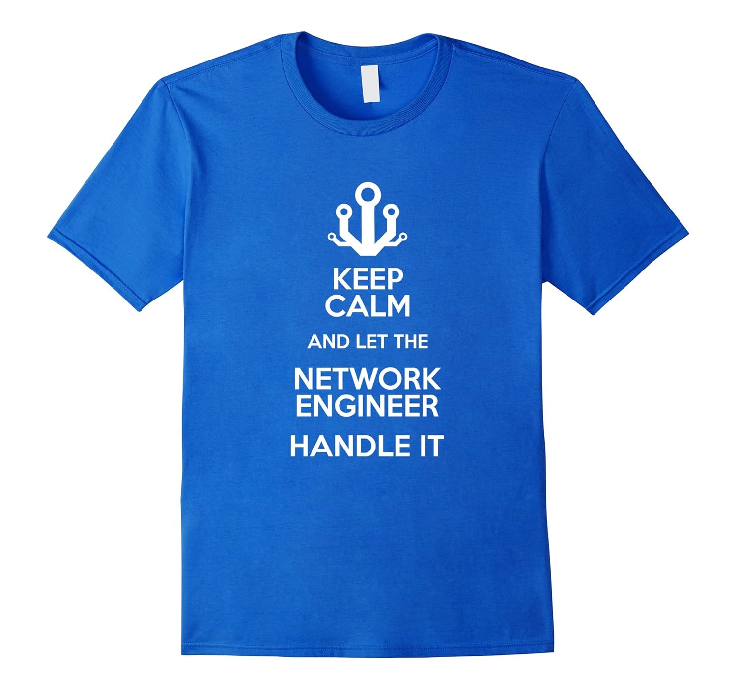 Network Engineer T-shirt – Keep calm and let the network-4LVS