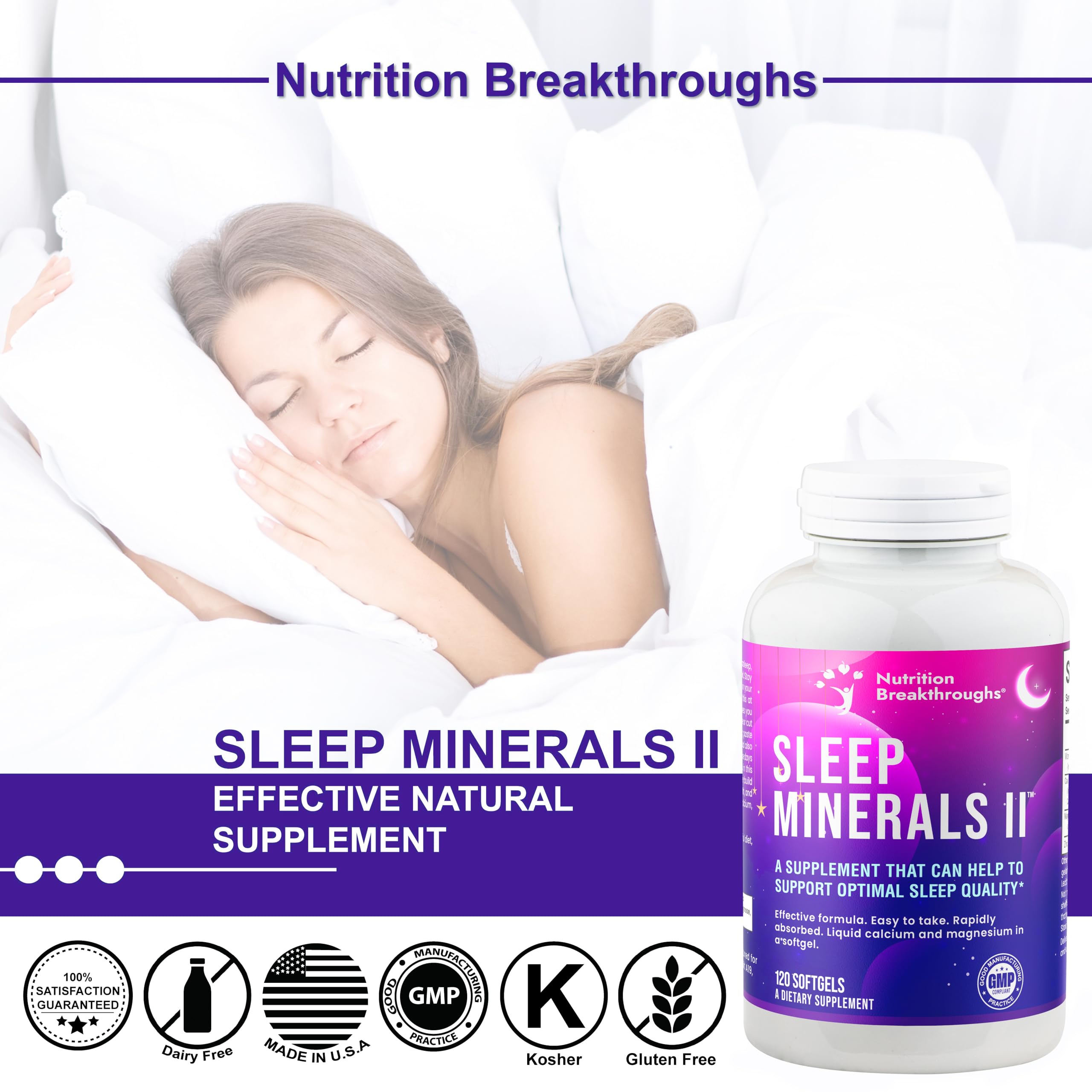 Mua Nutrition Breakthroughs Sleep Minerals II - Sleep Supplement ...