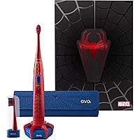 Amazon.com: evo SPM-1 Spider-Man Rechargeable Sonic Toothbrush, Marvel ...