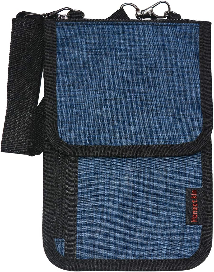 Amazon.com | Neck Wallet with RFID Blocking Hidden Passport Holder Neck ...