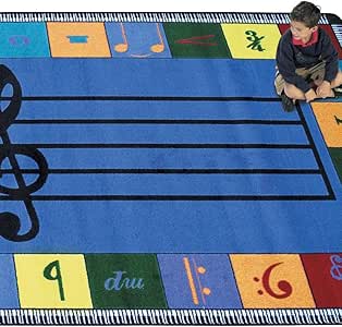 Amazon.com: Joy Carpets Kid Essentials Music & Special Needs Preschool ...