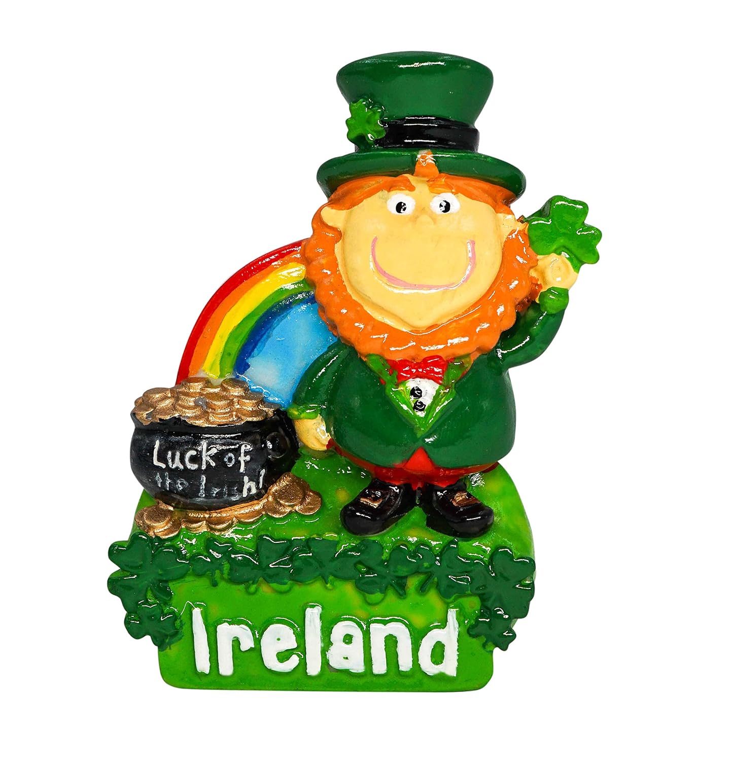zamonji Leprechaun, Ireland 3D Resin Fridge Magnet Refrigerator Magnets ...