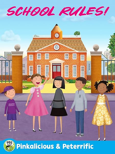 Amazon.com: Pinkalicious & Peterrific: School Rules! : Kayla Erickson ...