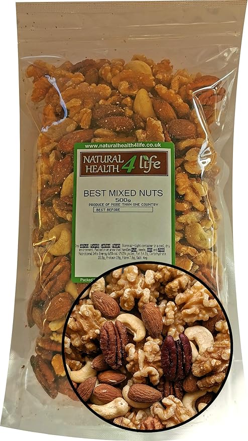 Best Whole Mixed Nuts - 500g in Pouch: Amazon.co.uk: Grocery