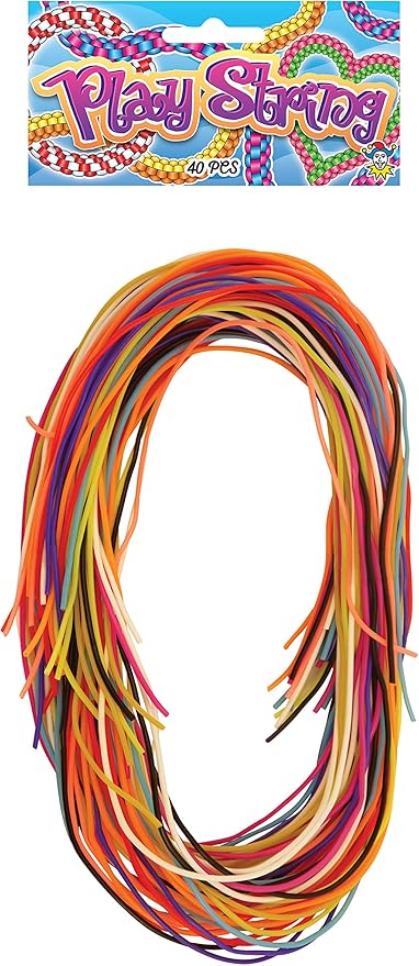 H&B Coloured Play Scoubido Strings Scoobies - 40 Pieces: Amazon.co.uk ...