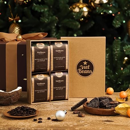 Mua VietBeans Coffee Beans Tasting Set in Gift Box – Four Exciting ...