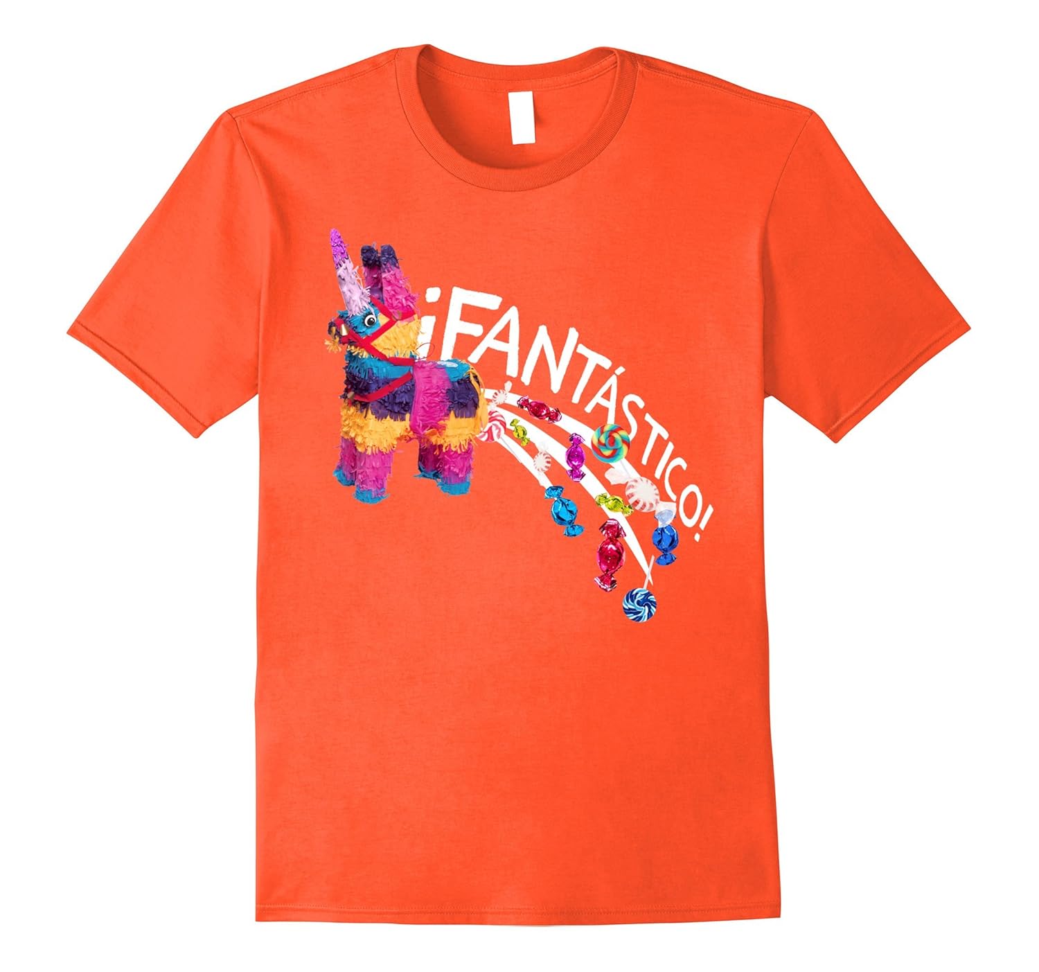 Fantastico Unicorn Pinata Candy Explosion Graphic T-Shirt-CL – Colamaga