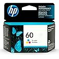 Amazon.com: Original HP 60 Black Ink Cartridge | Works with DeskJet ...