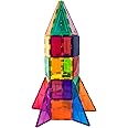 Amazon.com: PicassoTiles 32 Piece Magnetic Building Block Rocket ...