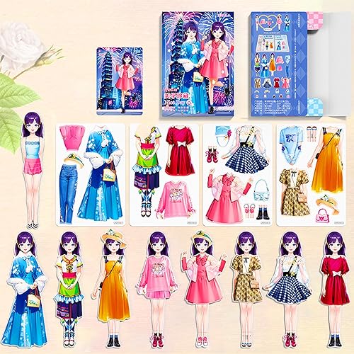 Daniel Axel Magnetic Dress Up Paper Doll,Magnet Princess Dress Up Dolls ...