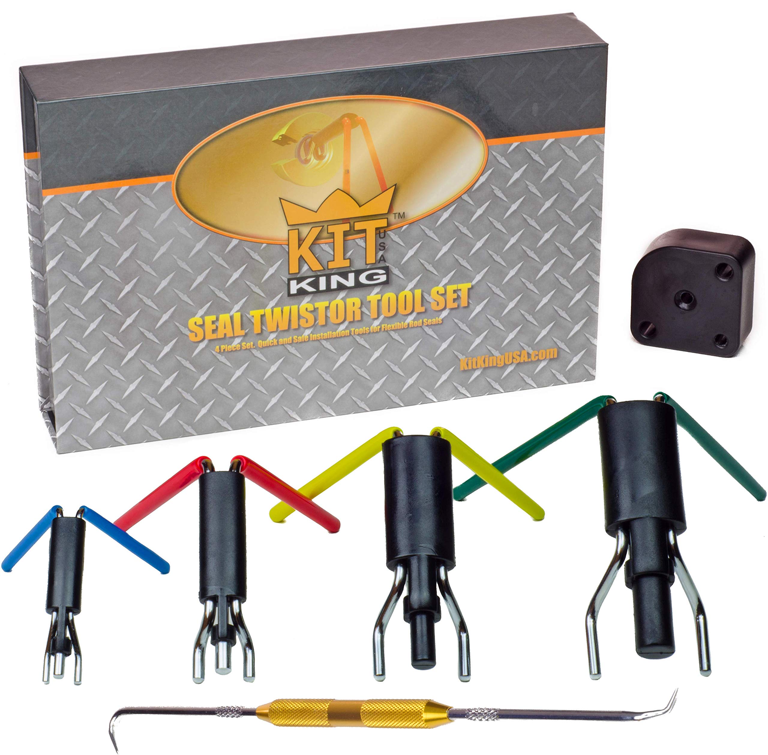 Mua Hydraulic Seal Installation Tool Set – 6 Piece Seal Twistor Tool ...