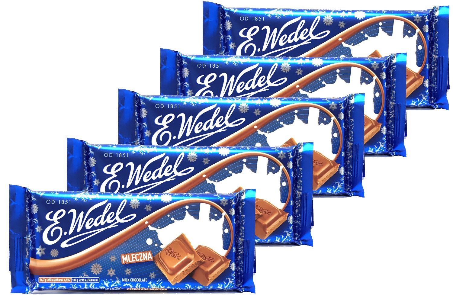 Amazon.com : E. Wedel Dark Chocolate, 100g / 3.5 ounce (Dark Chocolate ...