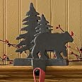 Amazon.com: Park Designs Bear & Tree Stocking Hanger - Set of 2 : Home ...