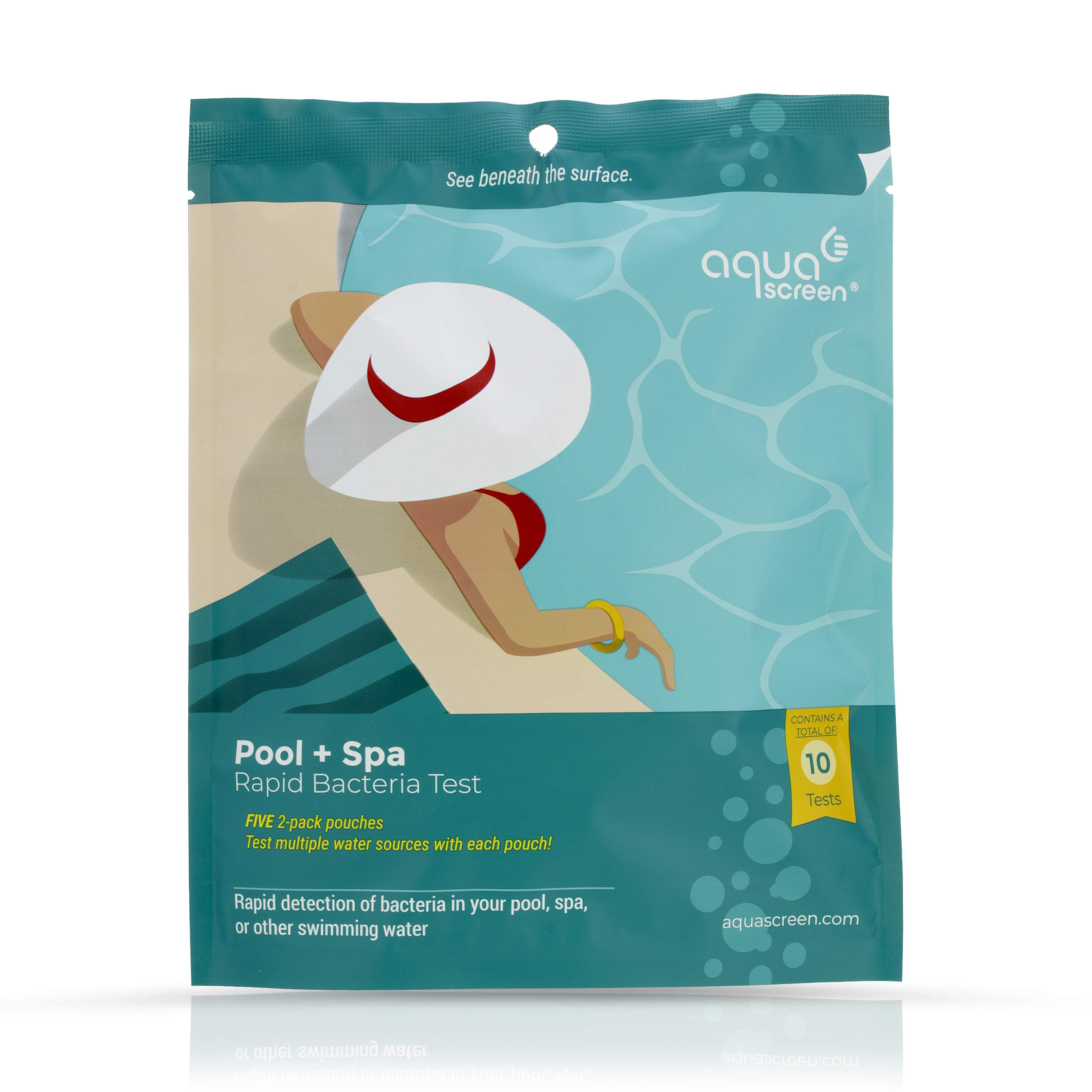 Mua AquaScreen Rapid Coliform Bacteria Test Kit |10-Pack| - for Pool ...