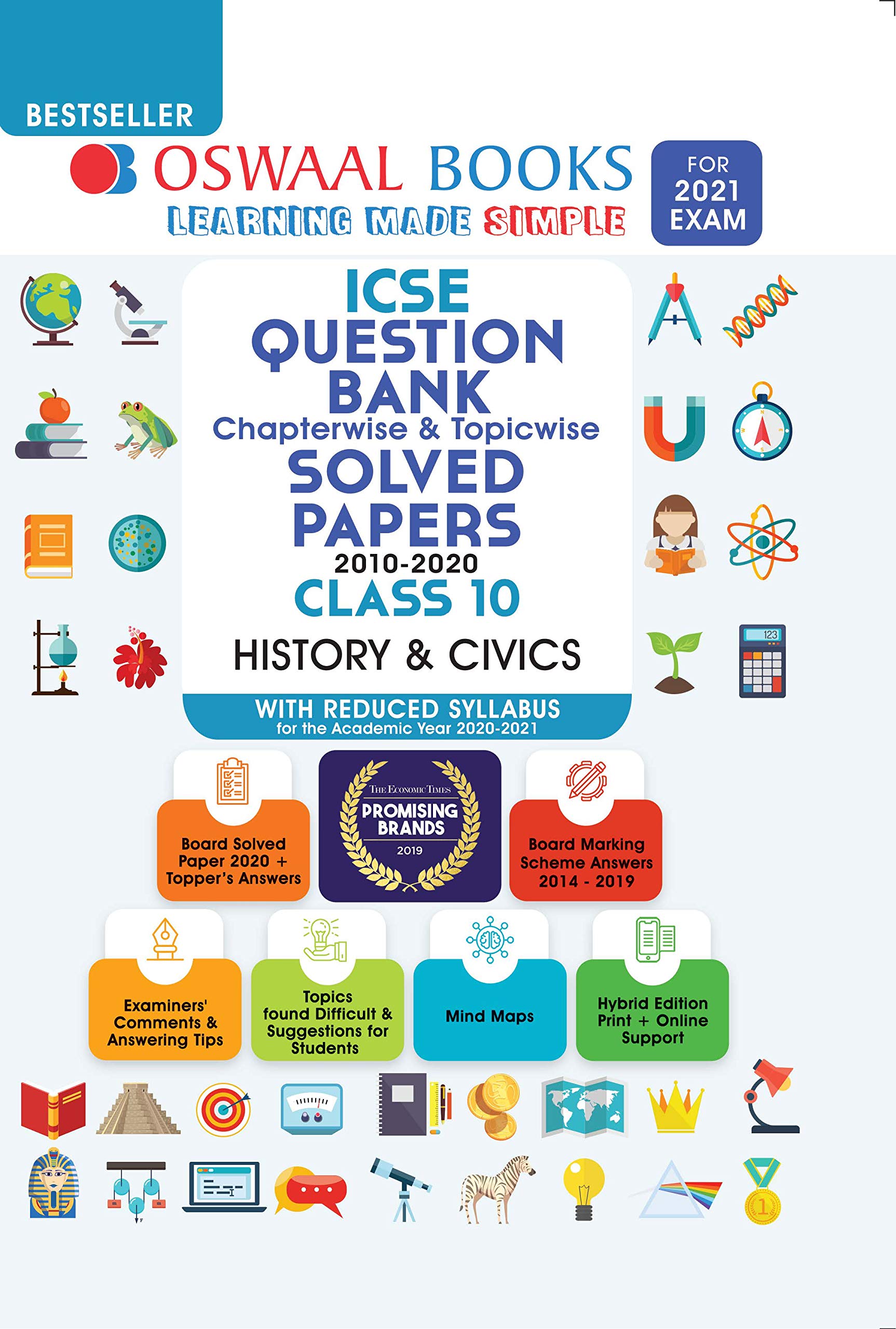 Oswaal ICSE Question Bank Chapterwise Topicwise Solved Papers