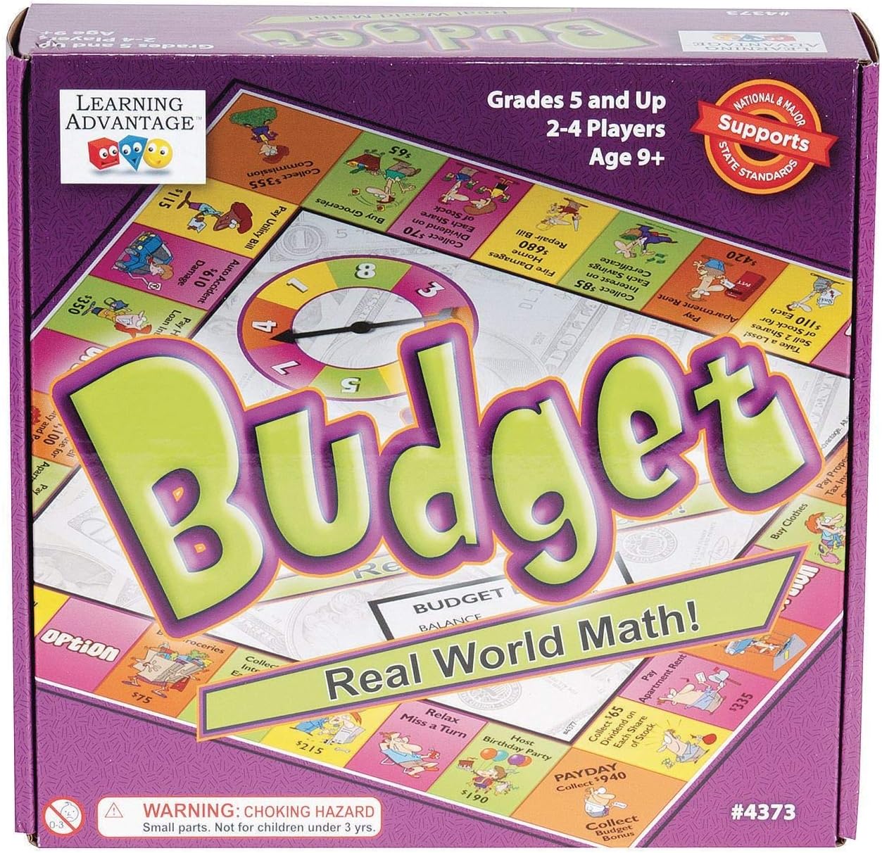 Learning Advantage Budget Budgeting Game For Kids Teach Money Math Learning Advantage Budget Budgeting Game For Kids Teach Money Math