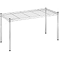 Amazon.com: Whitmor Wire Shelving Unit, Metal Storage Shelves, Stacking ...