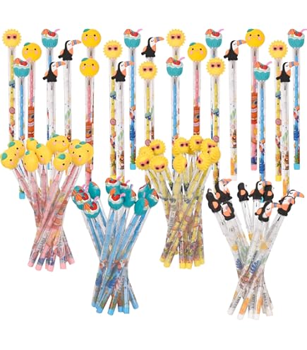 Strawberry Pencils 24-Pack Strawberry Stacking Pencils - No-Sharpen ...
