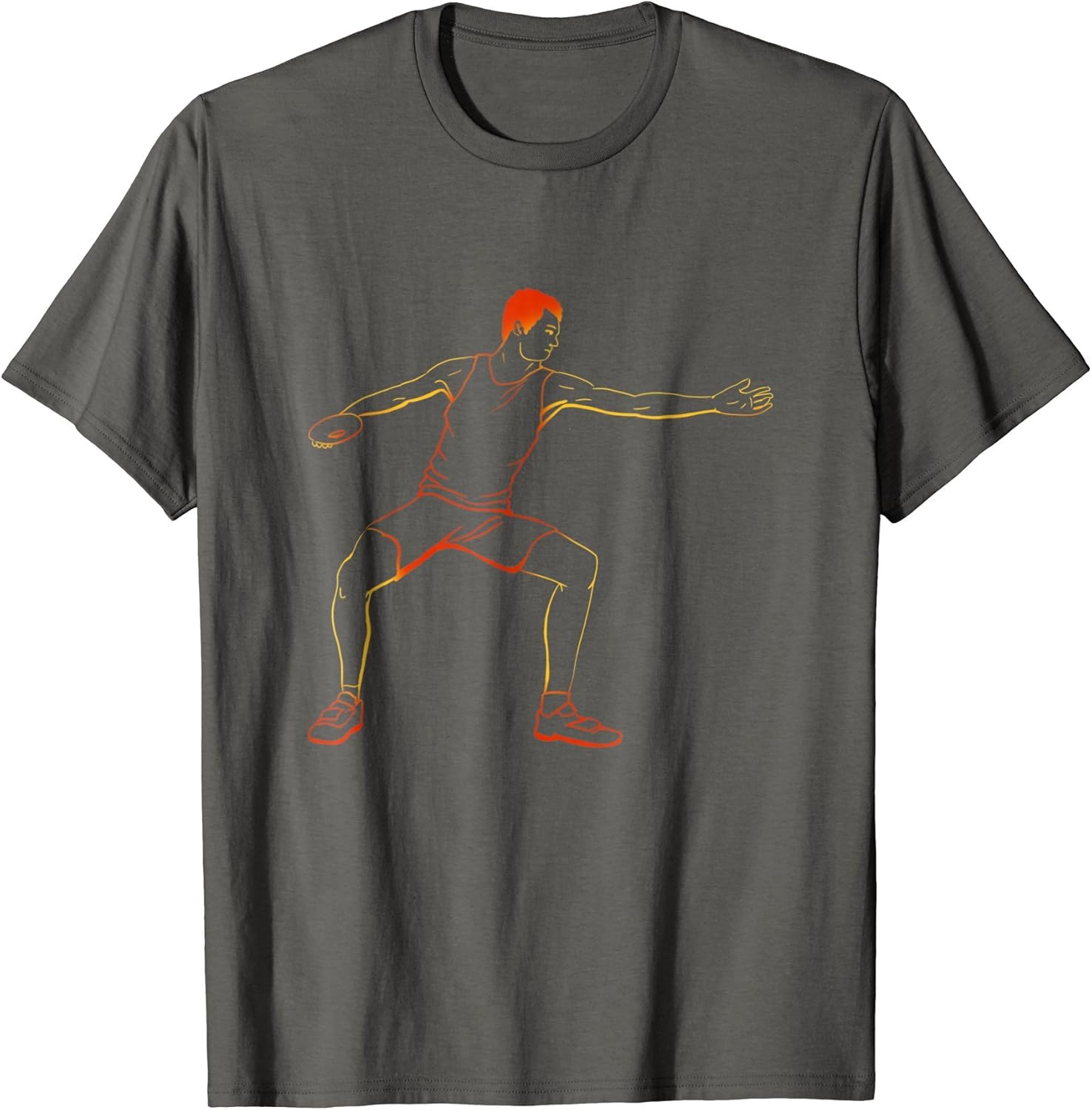 Amazon.com: Athletics Discus throw sport T-shirt Tee Tees T Shirt ...