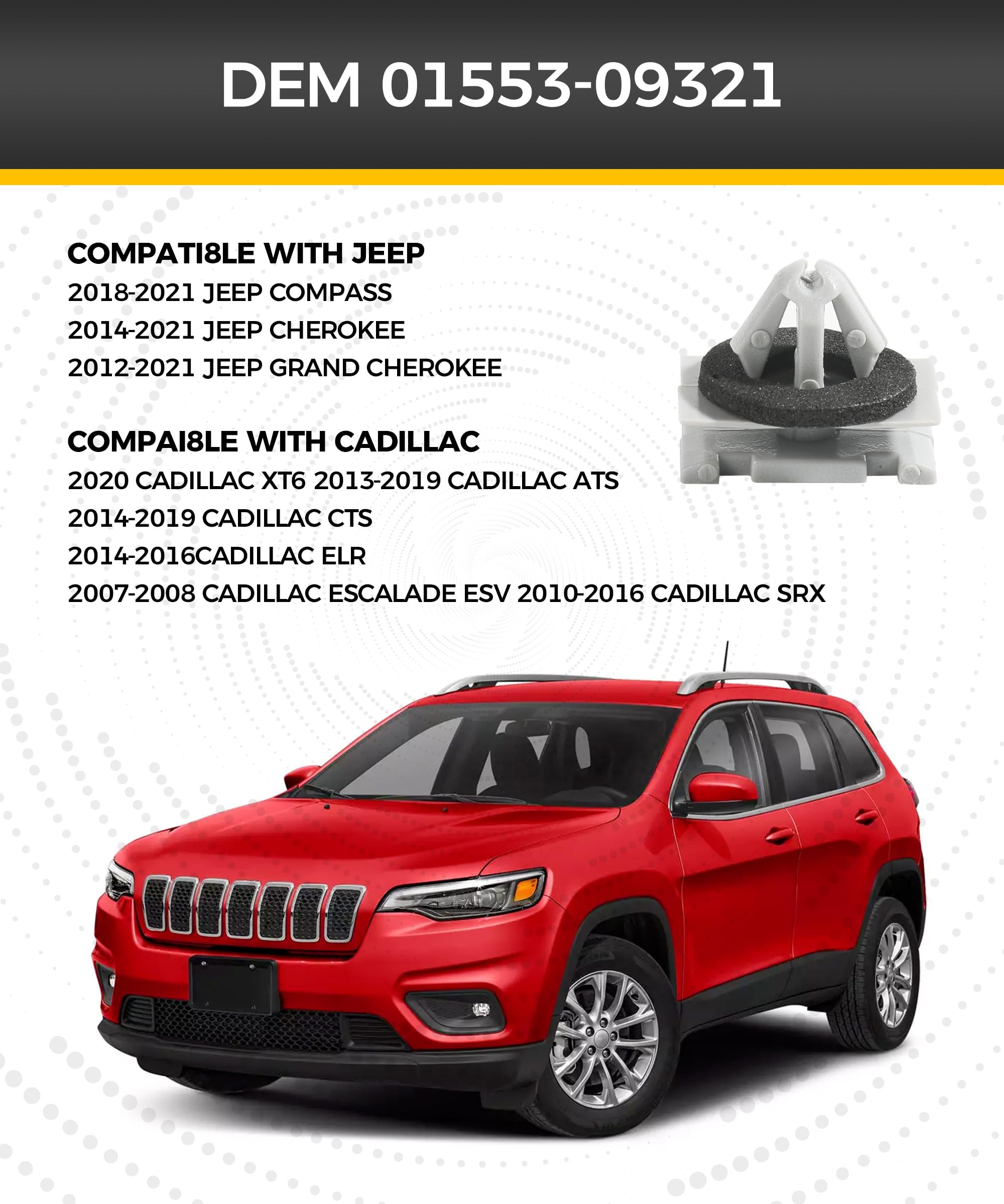 Mua UBOG 20PCS Fender Flare Clips,Rocker Panel Clips,Wheel Well Clips ...