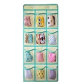 Amazon.com: NIMES Hanging Closet Underwear Sock Jewelry Storage Over ...