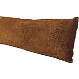 Amazon.com: Extra Soft Body Pillow Cover, Sherpa/Microplush Material ...