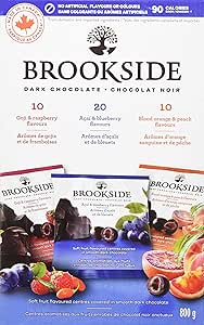 Brookside Dark Chocolate Noir Variety Pack, 800g: Amazon.ca: Grocery