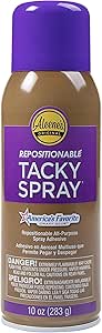 Amazon.com: Aleene's Repositionable Tacky Spray, 10-Ounce
