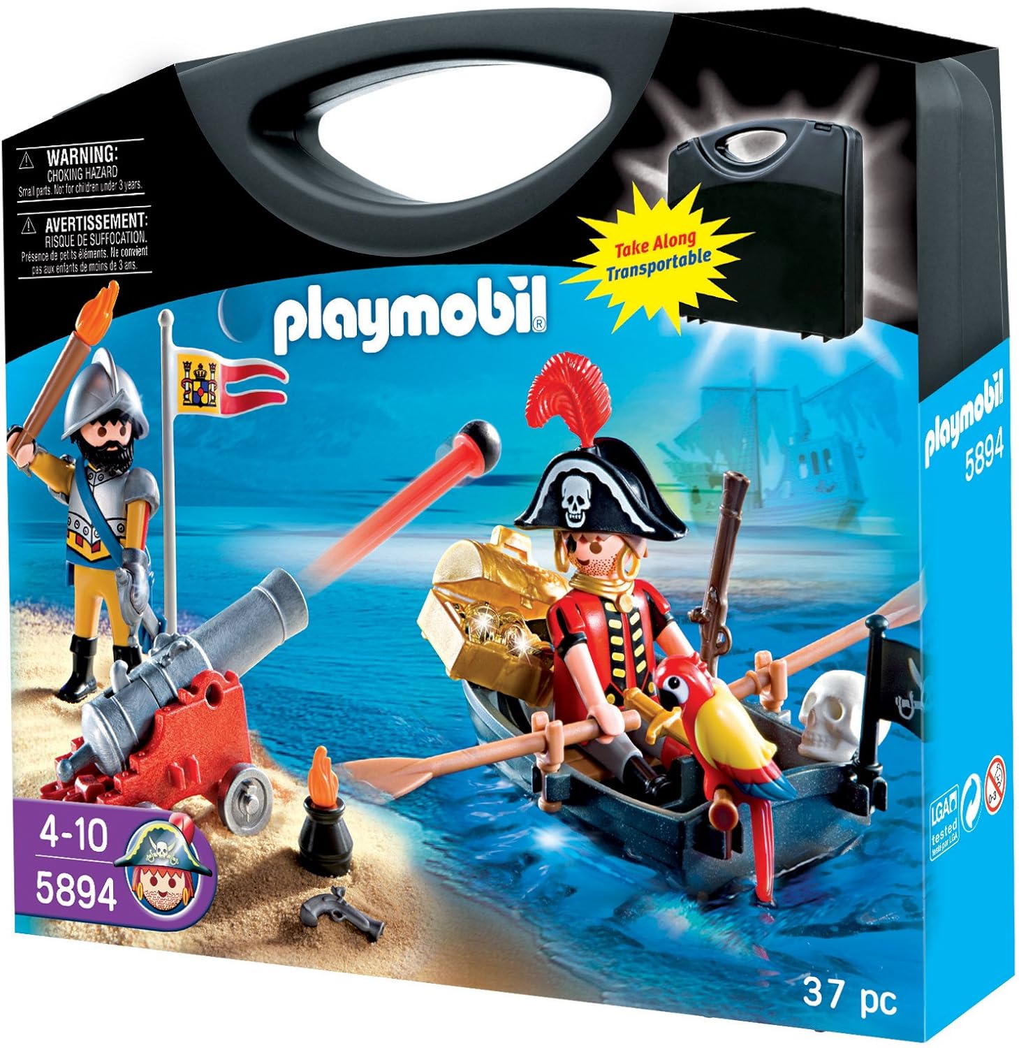 Playmobil 5894 Pirates Carry Case – BigaMart