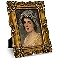 Amazon.com - FJXMFRAME Gold 4x6 Picture Frame Vintage Ornate Picture ...
