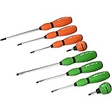 Amazon | KTC(ケーテーシー) 樹脂柄 ドライバーセット貫通タイプ 8本組 TPMD18 | ドライバーセット