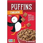 Amazon.com: Barbara's Bakery Puffins Cereal, Cinnamon, 10-Ounce ( pack ...